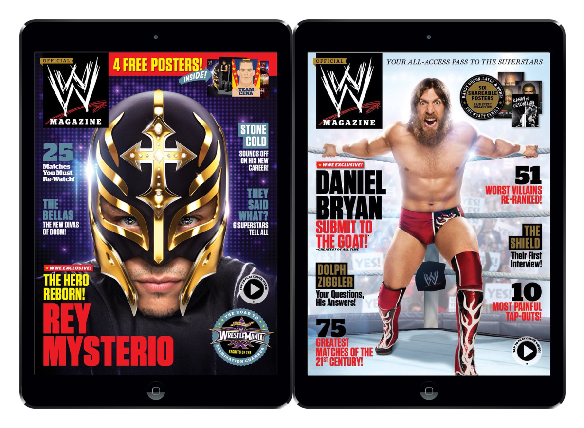 WWE Magazine Digital Editions – JOHN MIHALY MEDIA